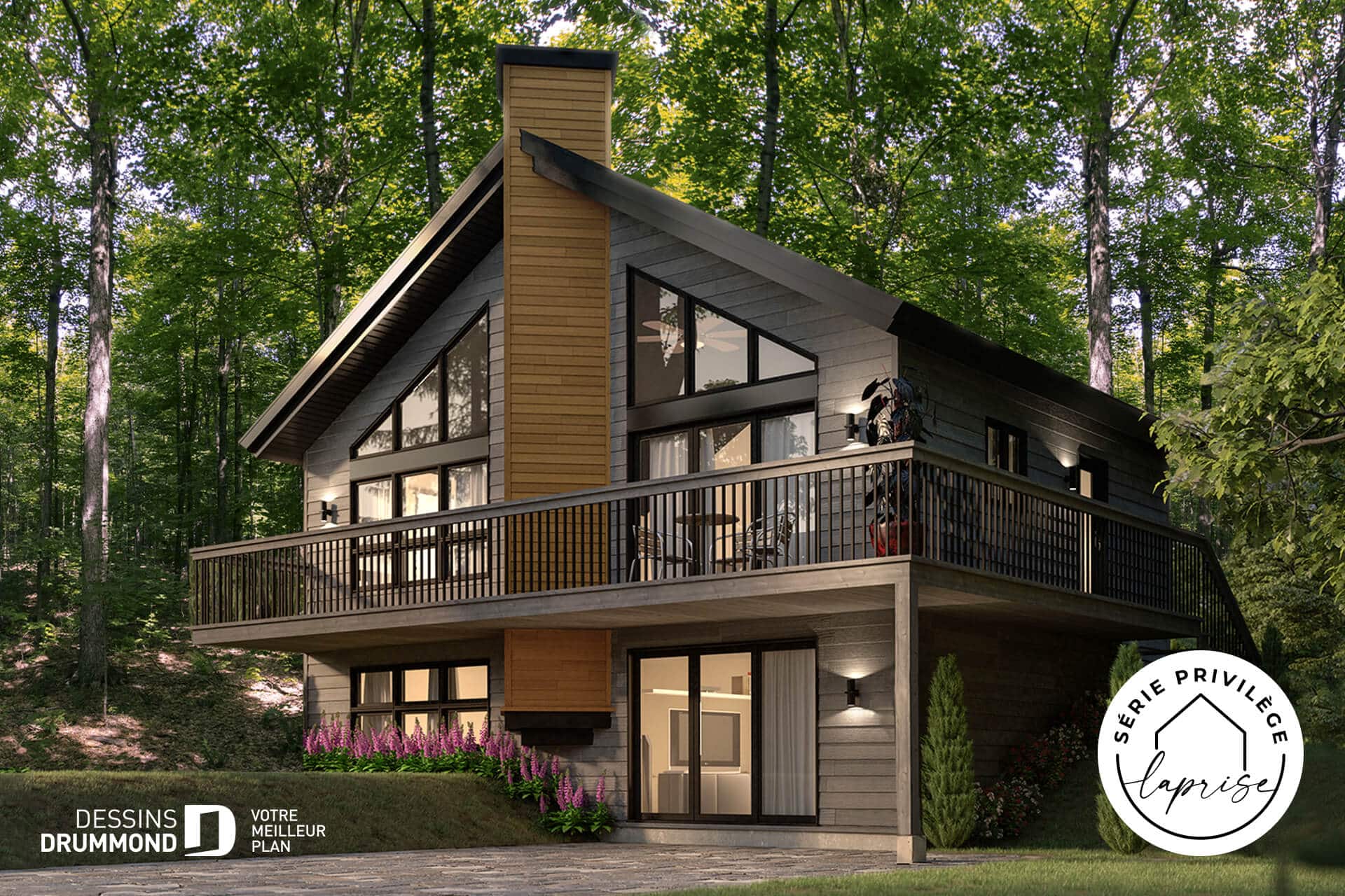 Maisons Laprise - Nos gammes de chalets - Maisons Laprise