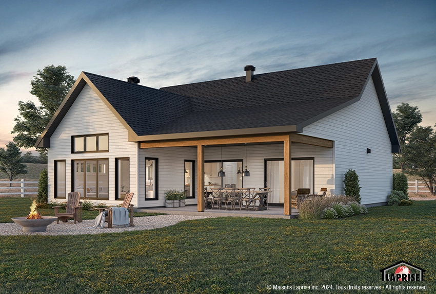 LAP0371-DS - Découvrez le modèle de Maisons Laprise